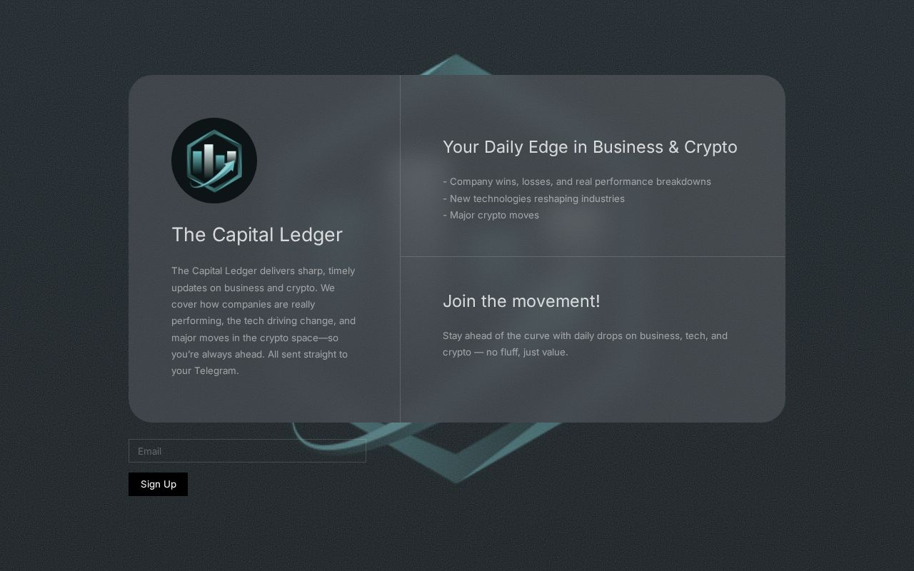 The Capital Ledger